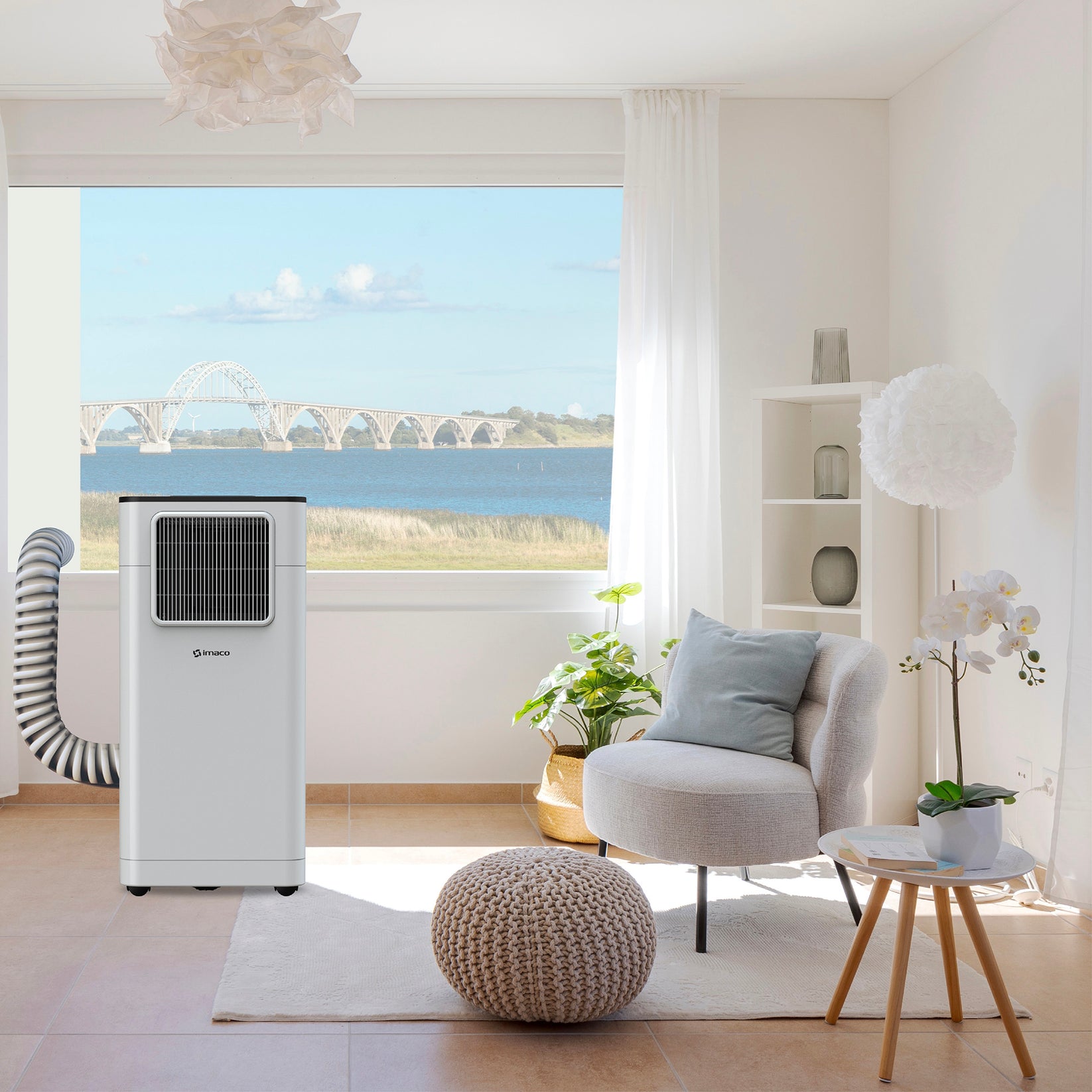 Aire acondicionado portatil digital 6500 BTU AC7000 Imaco – Imaco Peru